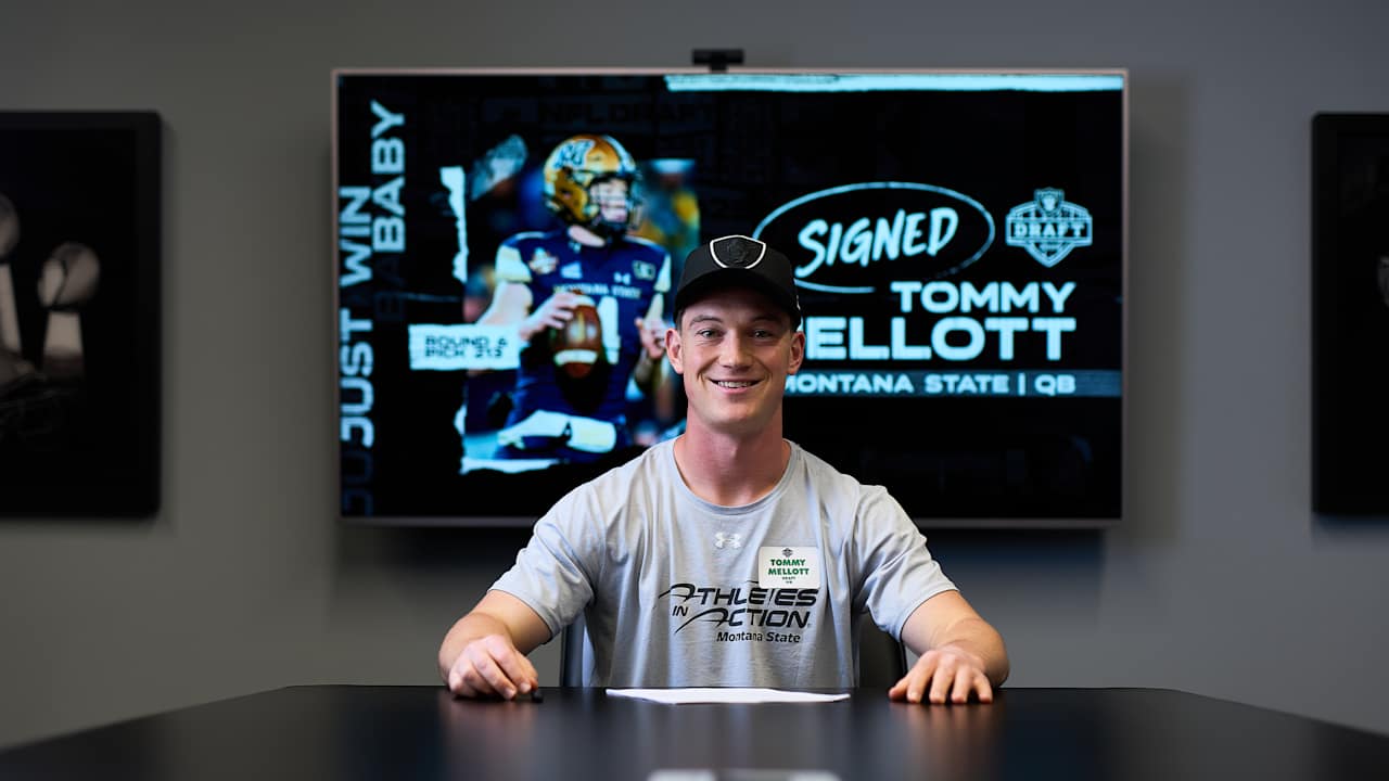 Raiders Sign Sixth-Round Pick WR Tommy Mellott | Vegas Sports Today